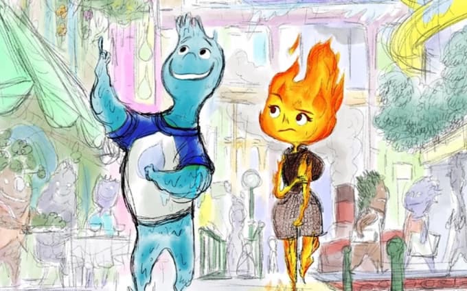 Pixar anuncia nova animação Elemental para 2023 - Tangerina